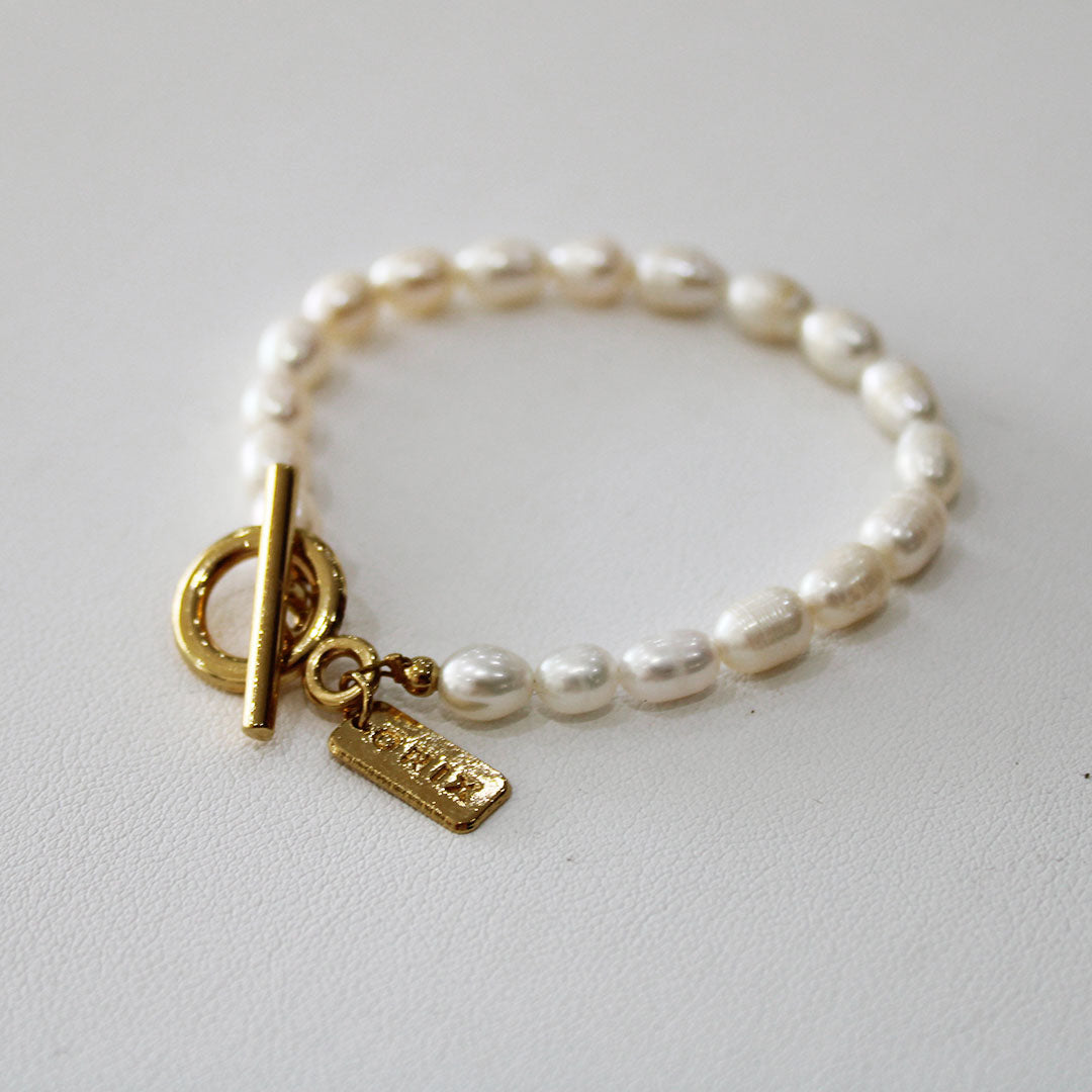 Pulsera Perla T – OnixJoyería